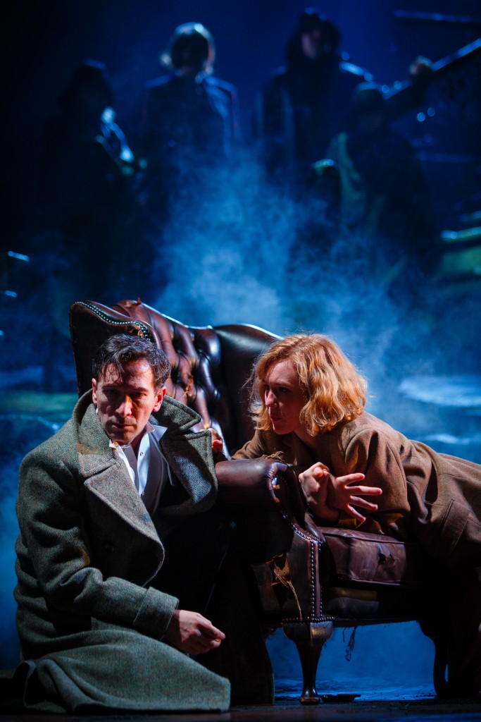 Tristan Sturrock as Maxim de Winter and Imogen Sage as Mrs de Winter in ...